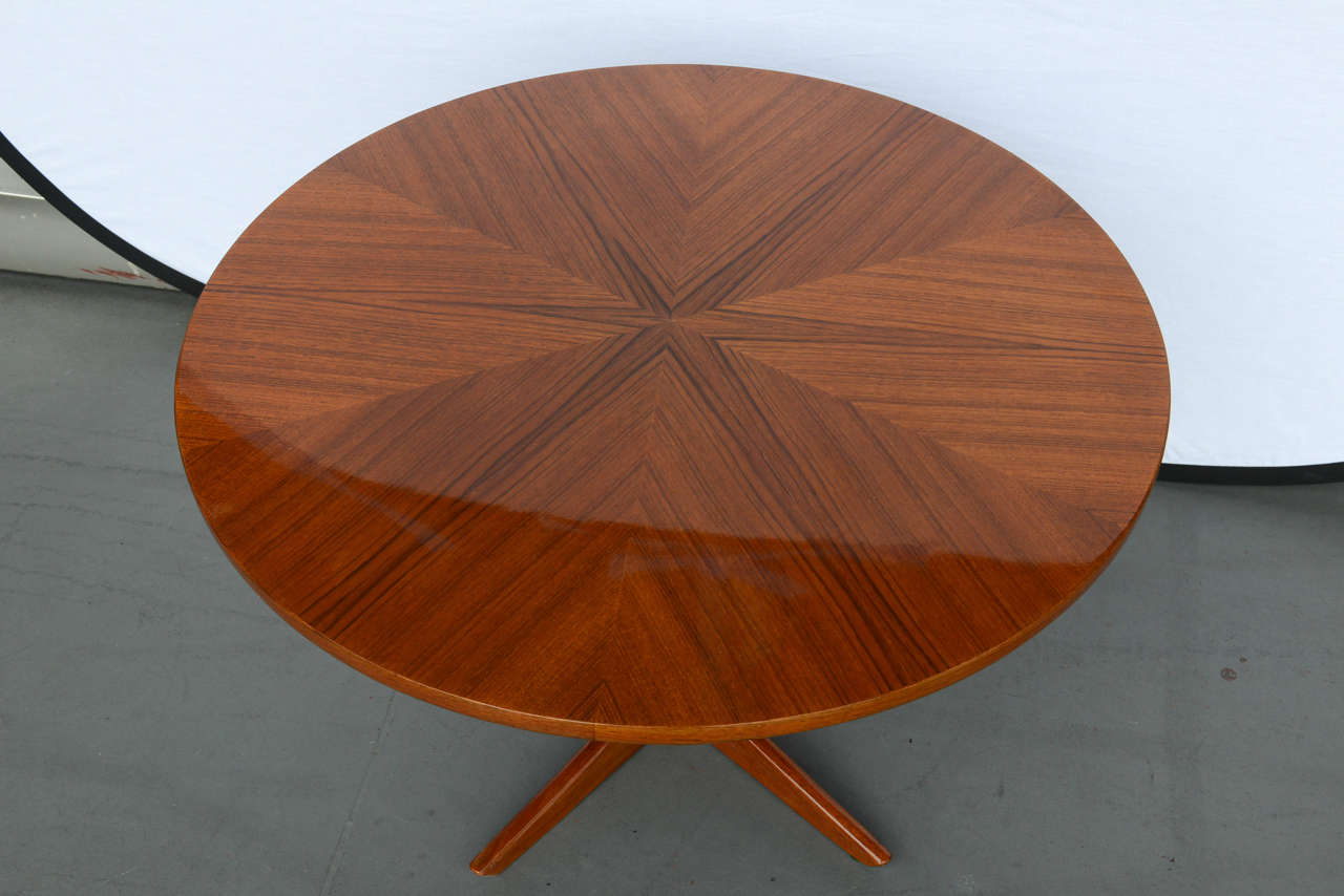 Søren Georg Jensen Round Coffee Table, Model 72 Ø 80 for Kubus For Sale ...
