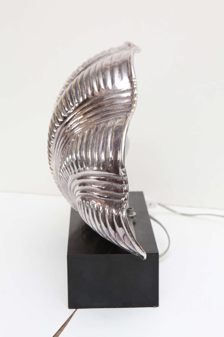 Clam Shell Lamp, circa 1950 For Sale at 1stDibs | clamshell lamp