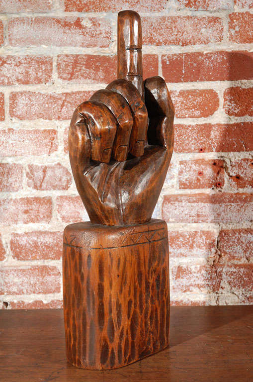 Large Masonic Carved Wood Lodge Hand at 1stDibs | masonic wood carving