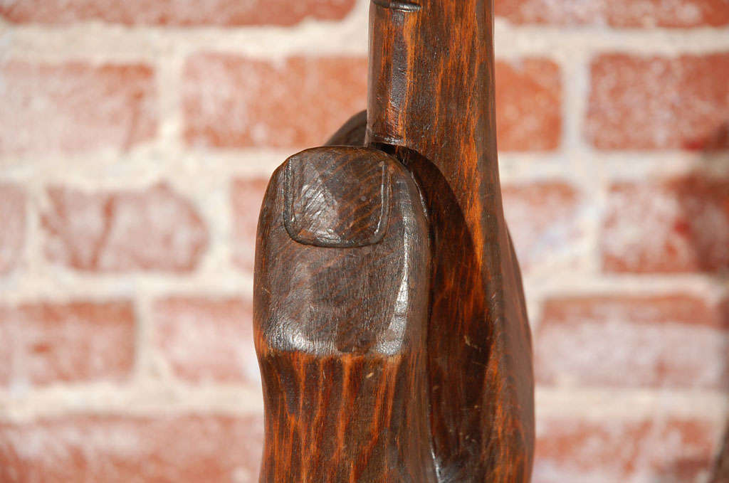 Large Masonic Carved Wood Lodge Hand at 1stDibs | masonic wood carving