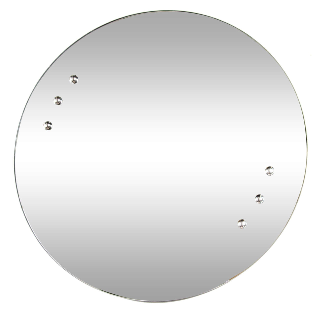 Art Deco Machine Age Mirror by Donald Deskey at 1stDibs