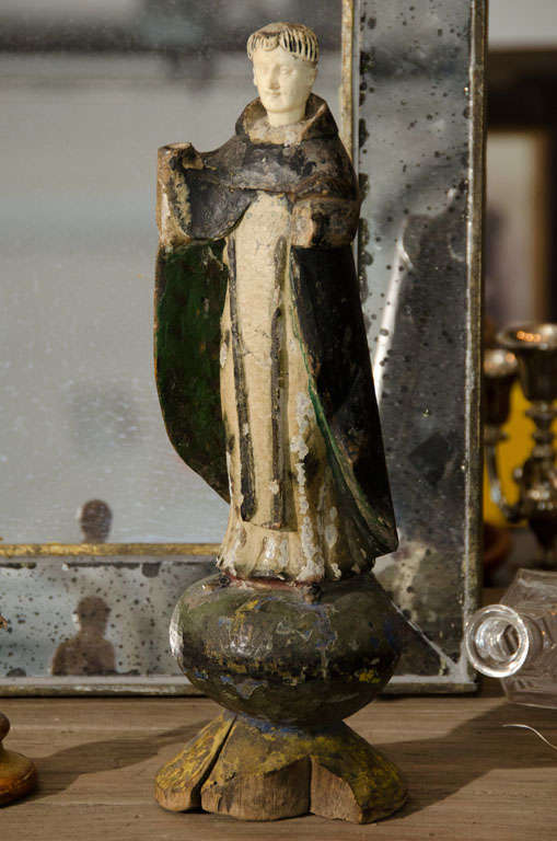 St. Dominic Statue Antique For Sale at 1stDibs | statue of st dominic ...
