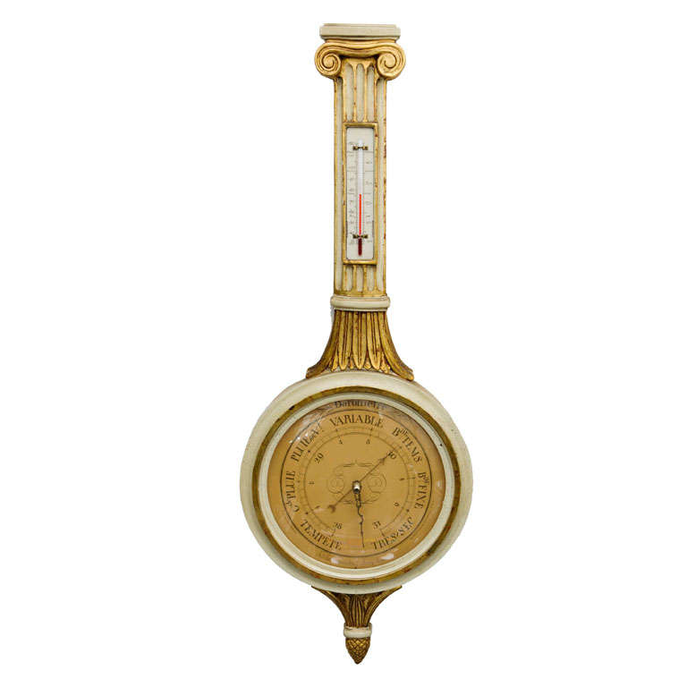 French Style Barometer at 1stDibs