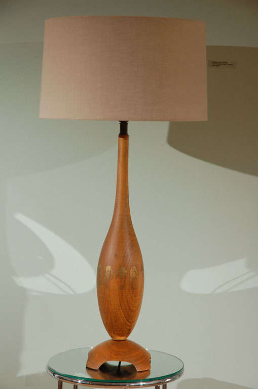Vintage Bowling Pin Shape Lamp at 1stDibs