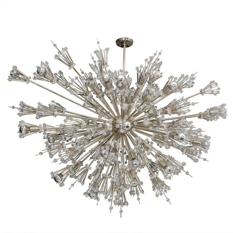 Monumental Crystal Esprit Sputnik Chandelier For Sale at 1stDibs ...