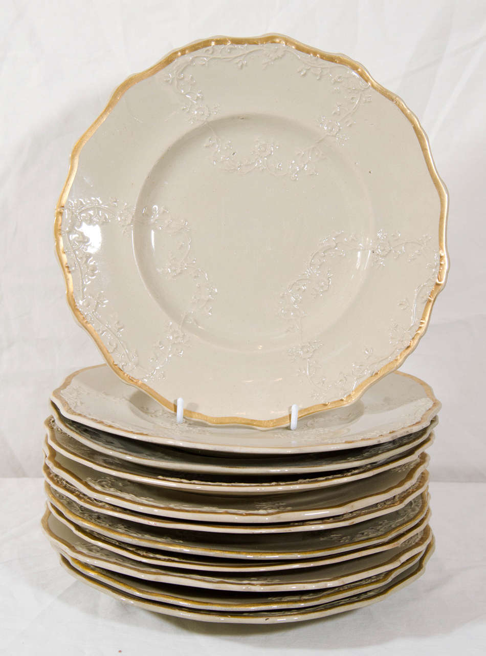 Set of Ten Drabware Dinner Dishes at 1stDibs