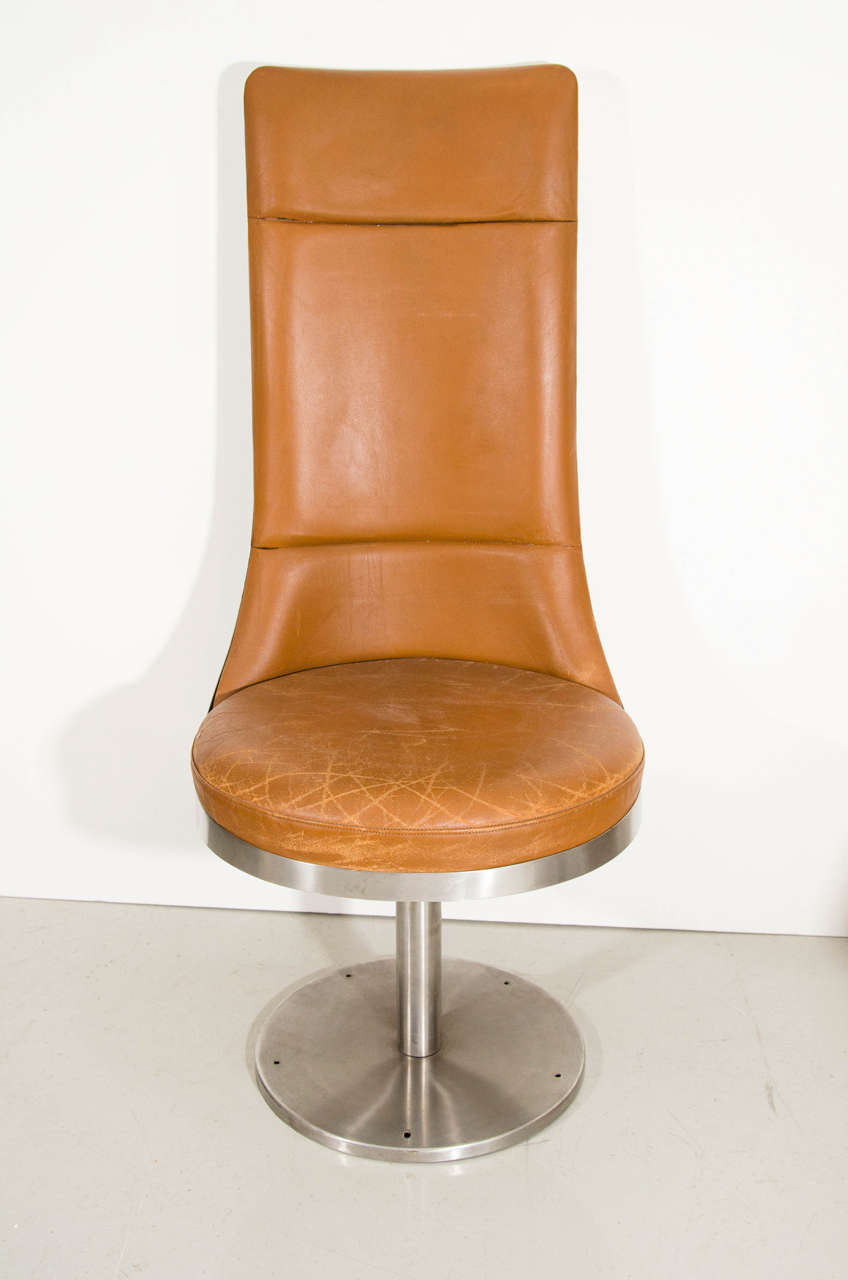 Maria Pergay "Swiveling Chair" for Architonic For Sale at 1stDibs