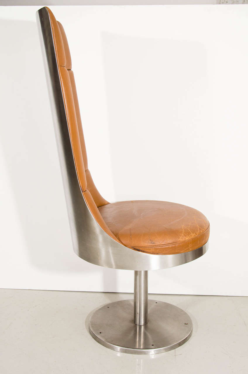 Maria Pergay "Swiveling Chair" for Architonic For Sale at 1stDibs