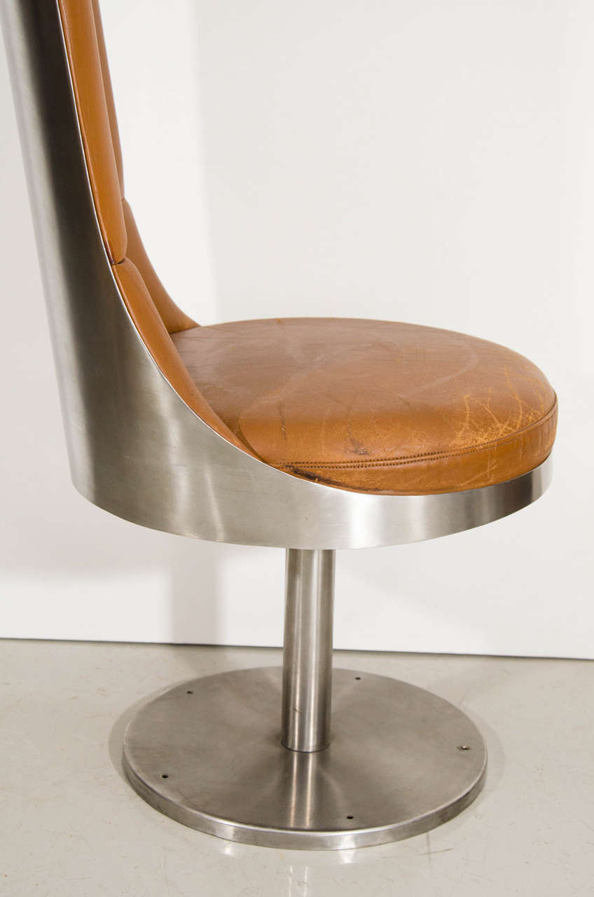 Maria Pergay "Swiveling Chair" for Architonic For Sale at 1stDibs