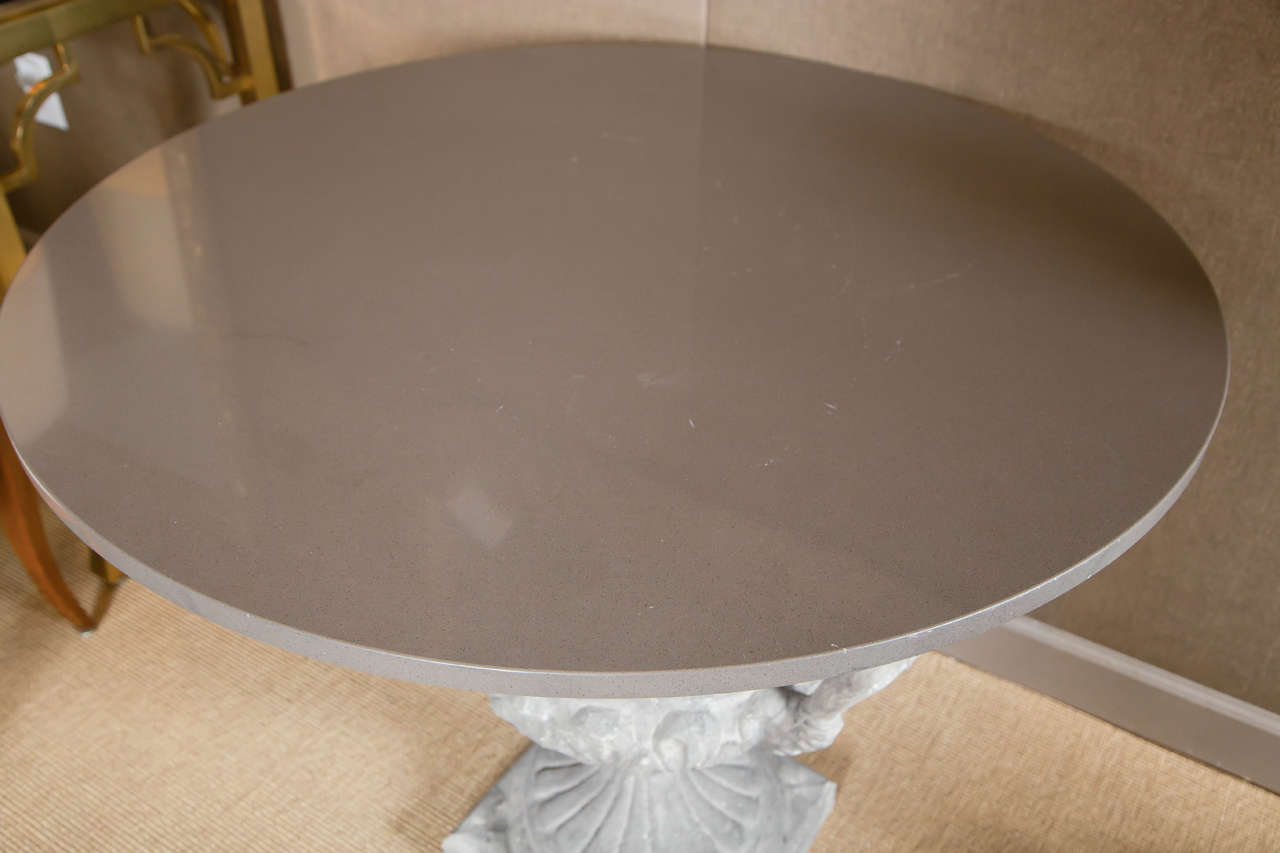 Urn Form Outdoor Table at 1stDibs