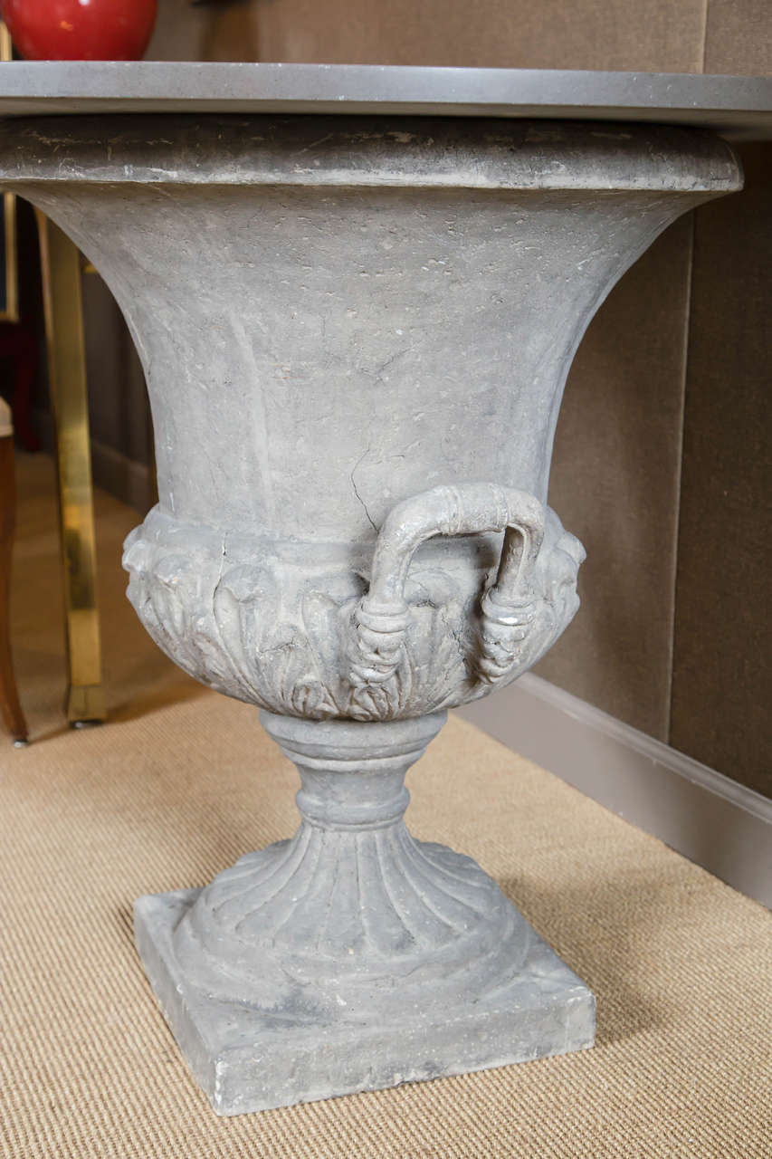 Urn Form Outdoor Table at 1stDibs