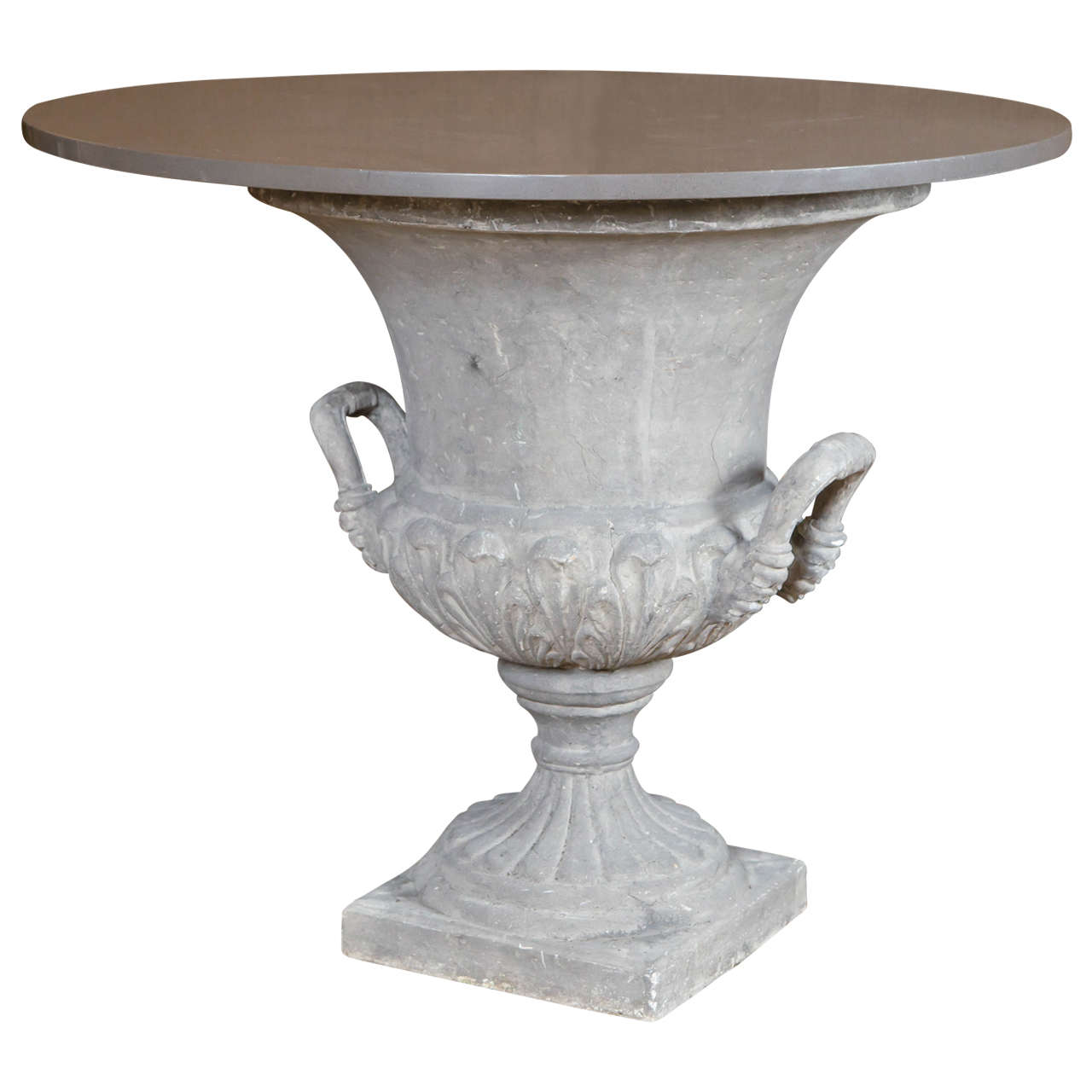 Urn Form Outdoor Table at 1stDibs