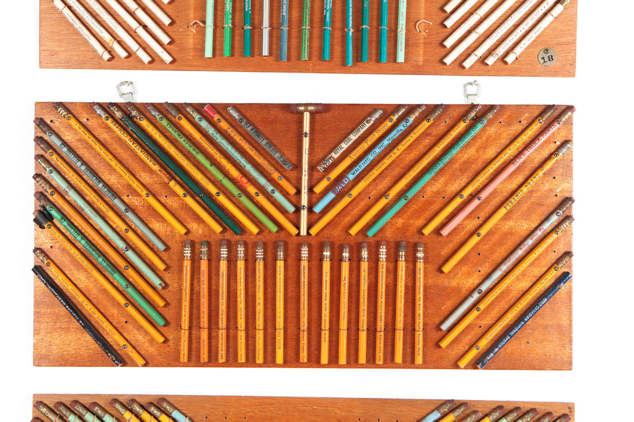 American Pencil Society Pencil Collection at 1stDibs
