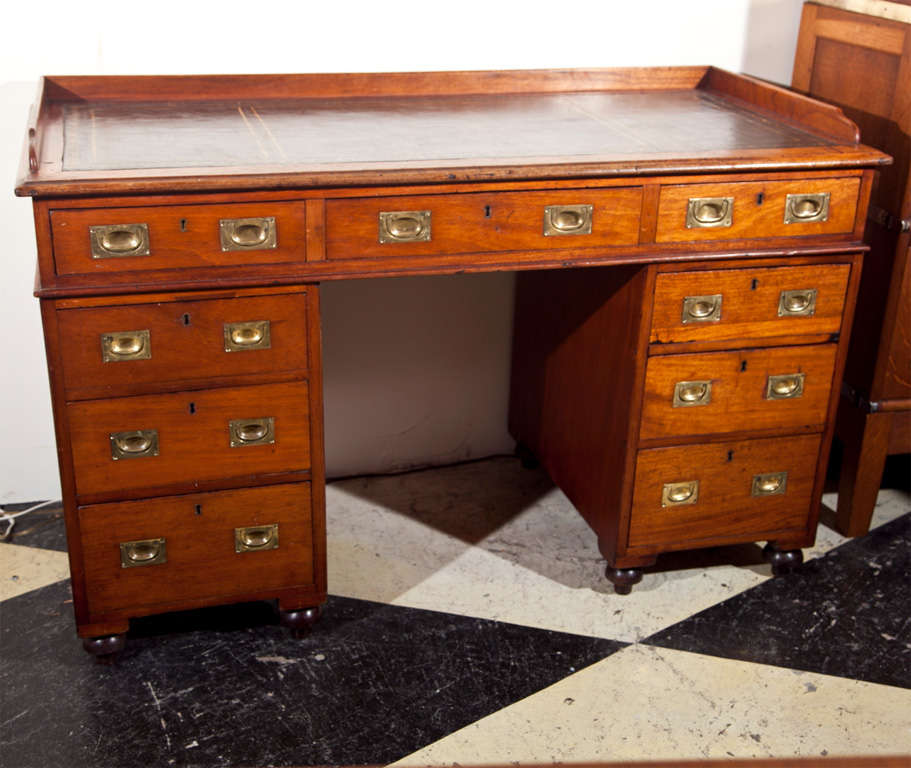 Original British Military Desk at 1stDibs