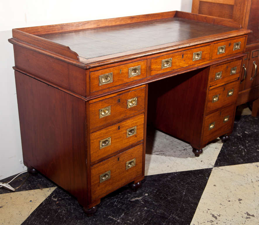 Original British Military Desk at 1stDibs