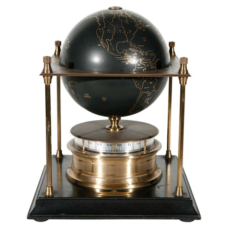 World Clock for The London Royal Geographic Society at 1stDibs | the ...