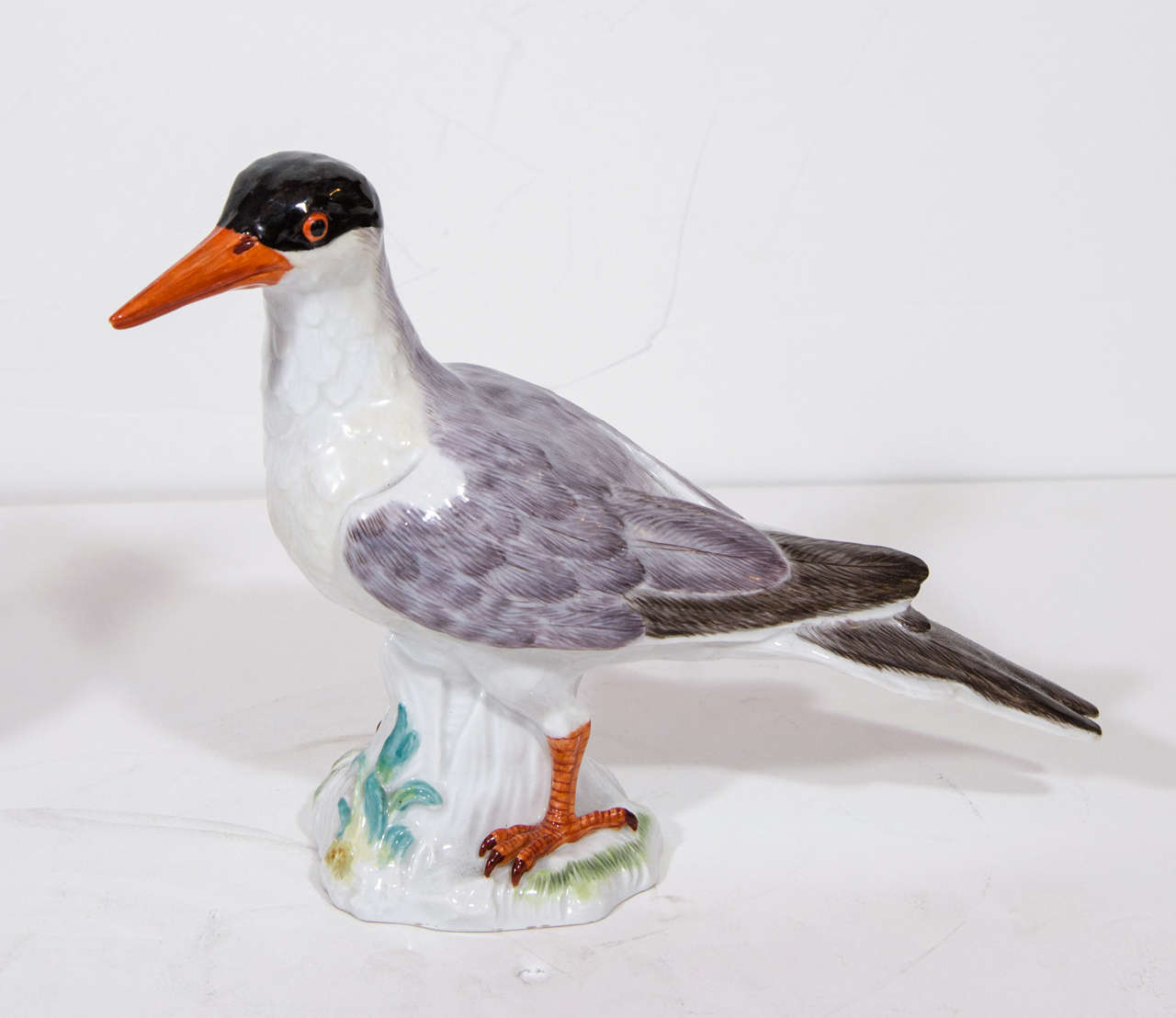 Pair of Superb Antique Meissen German Porcelain Birds For Sale at ...