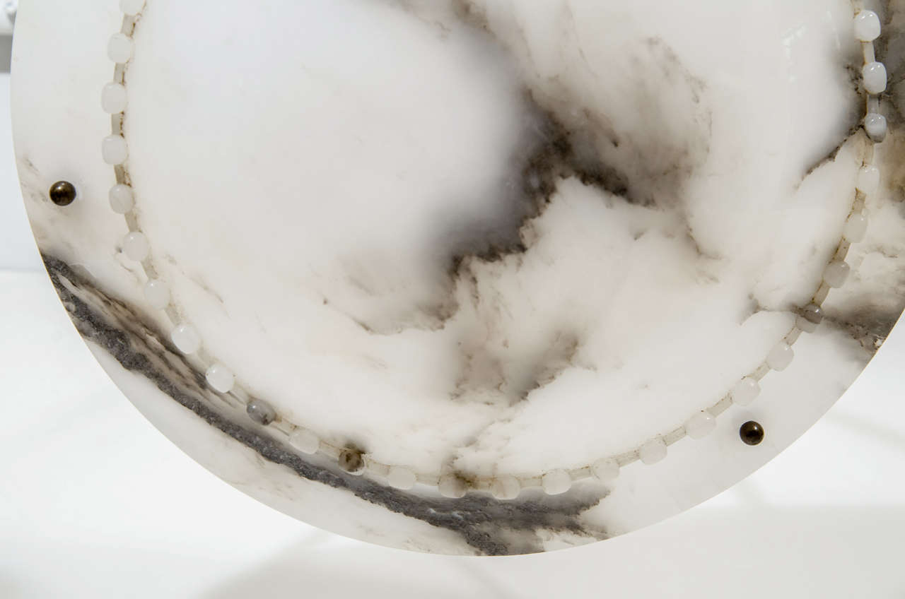 An Alabaster Light Fixture at 1stDibs