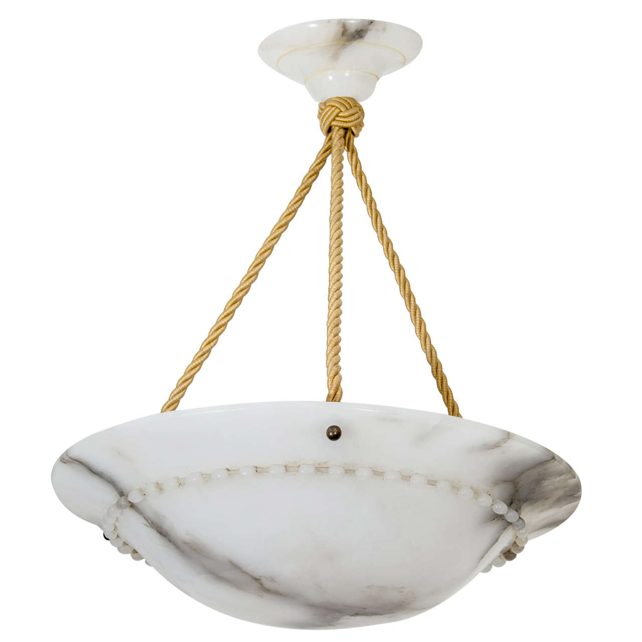 An Alabaster Light Fixture at 1stDibs