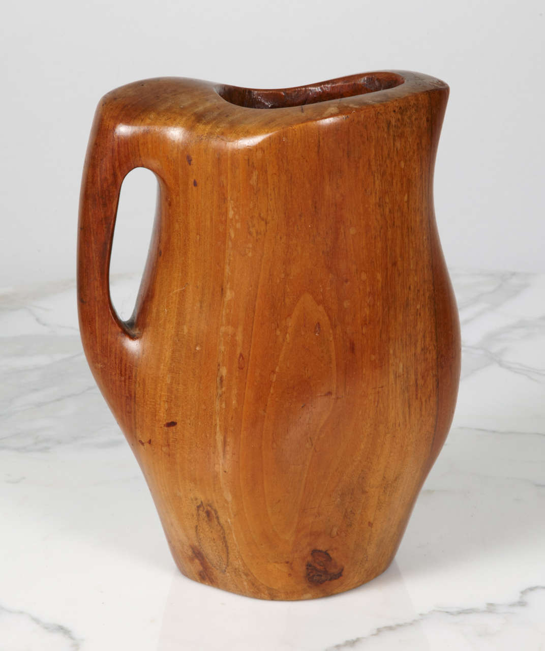 1950s Alexandre Noll Wood Pitcher, "Monoxyde" at 1stDibs | pitcher wood ...