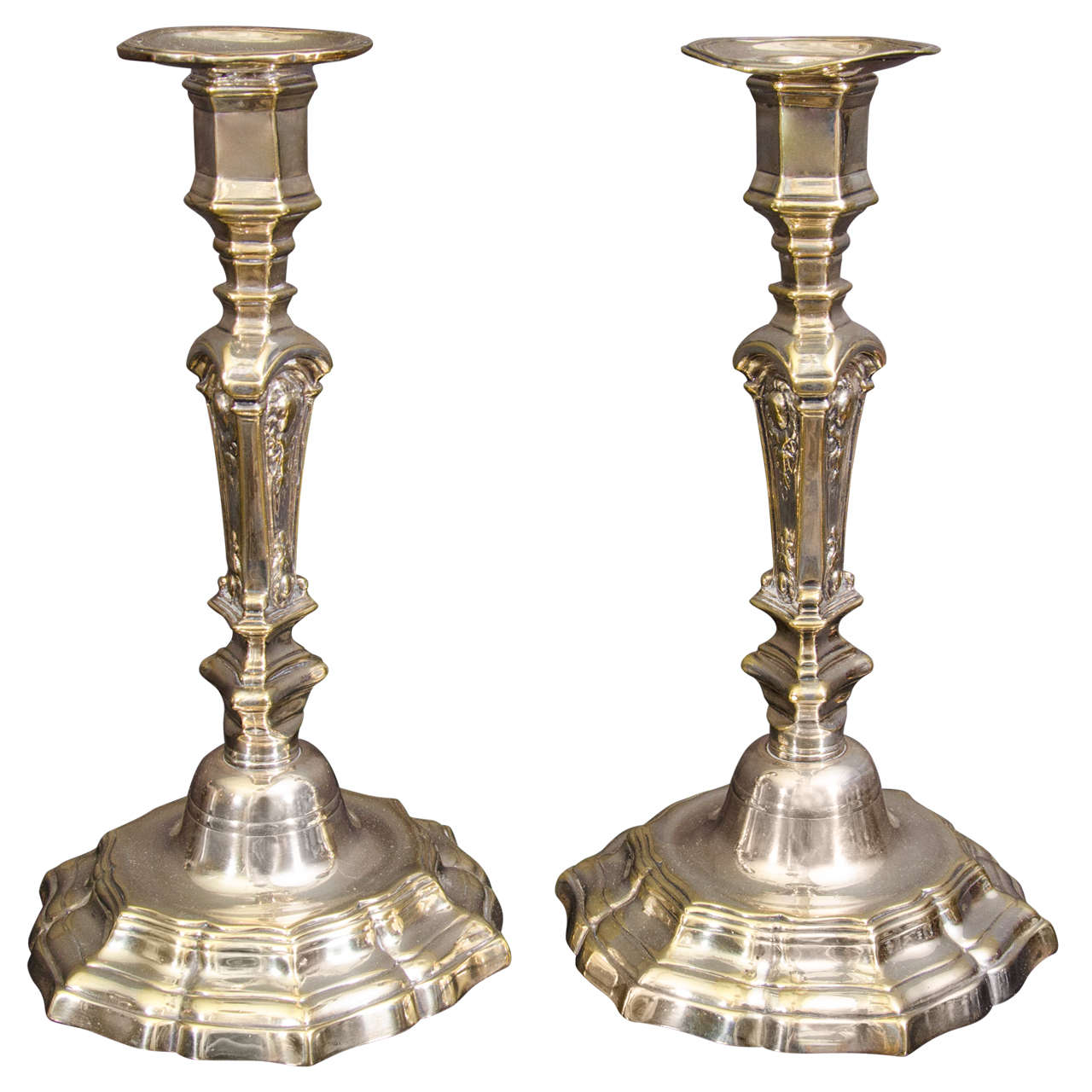 Pair of Louis XIV Candlesticks For Sale at 1stDibs