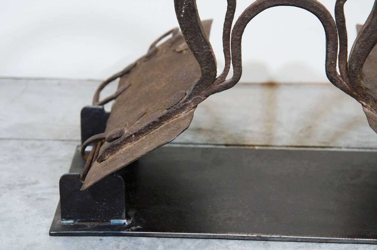 19th Century Cast Iron Saddle at 1stDibs