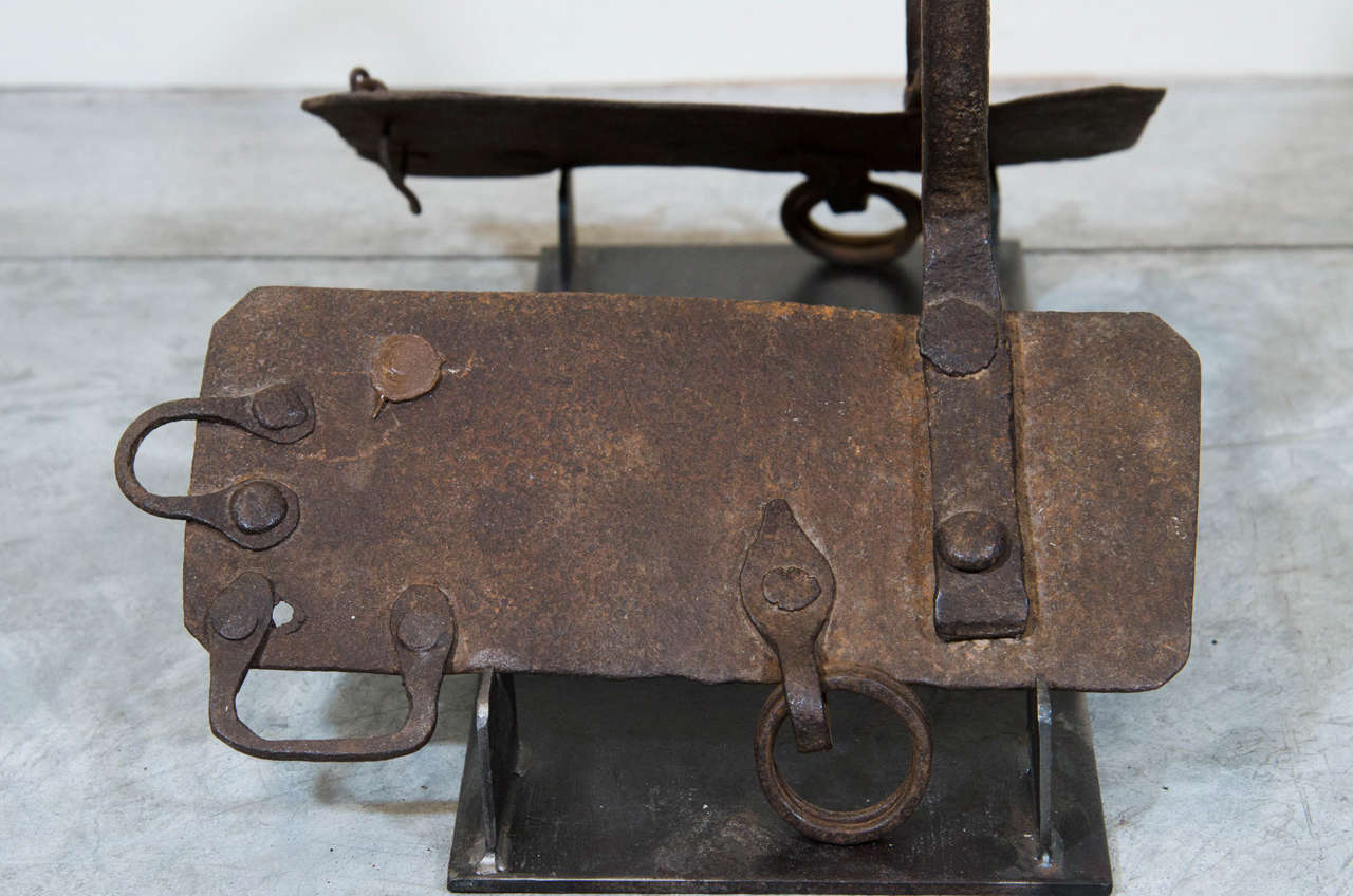 19th Century Cast Iron Saddle at 1stDibs