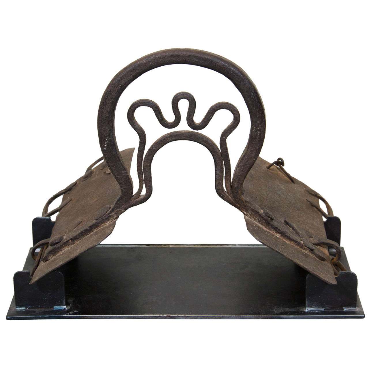 19th Century Cast Iron Saddle at 1stDibs