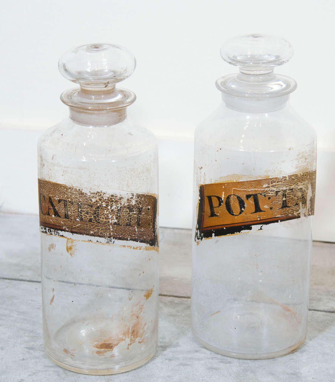 19th Century Handblown Pharmacy Bottles For Sale at 1stDibs | antique ...