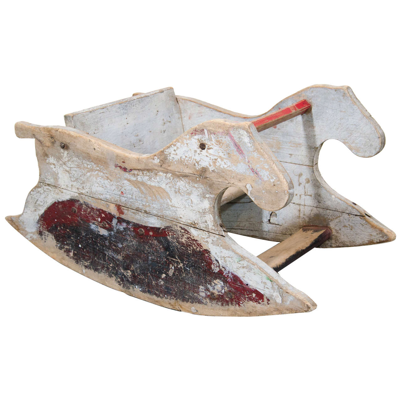 Large Rocking Horse by Collinson at 1stDibs | collinson rocking horse ...