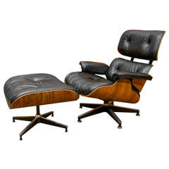 Eames 670 &671 Lounge Chair at 1stDibs