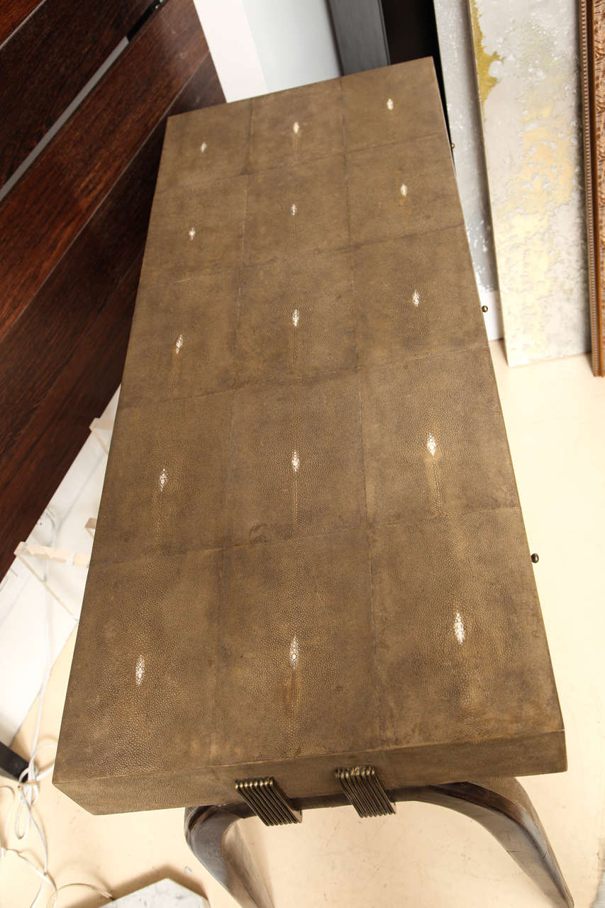 Shagreen Desk at 1stDibs