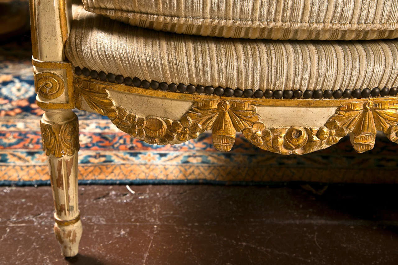 French Louis XIV Style Canape Sofa Settee at 1stDibs | french canape ...