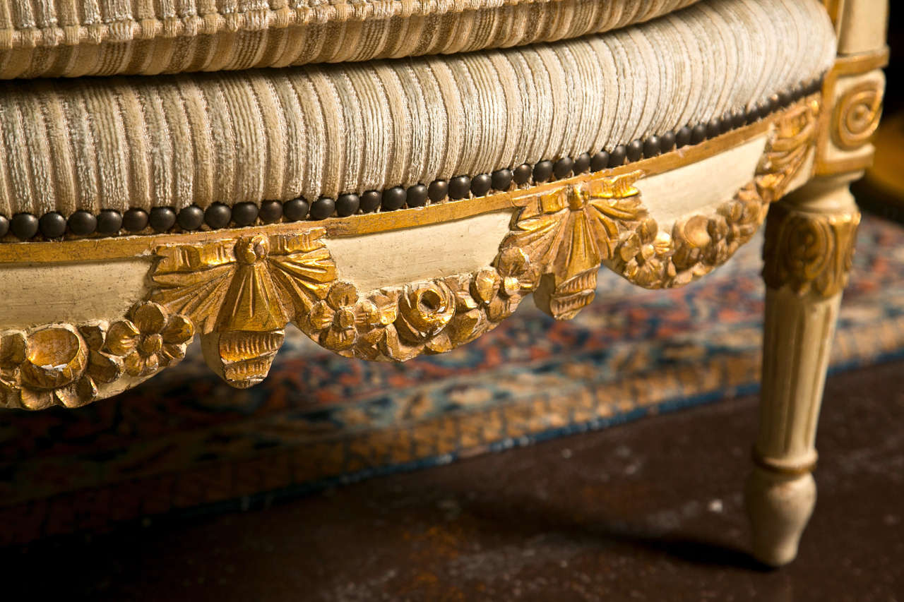 French Louis XIV Style Canape Sofa Settee at 1stDibs | french canape ...