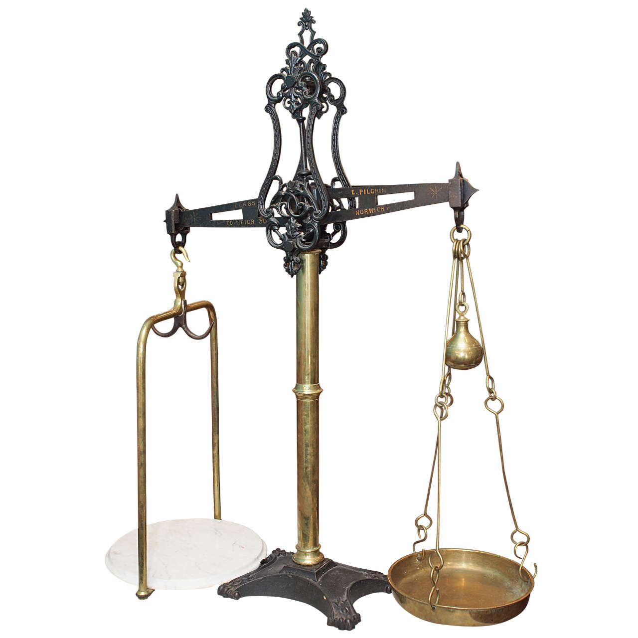 Monumental 19th Century English Scale at 1stdibs