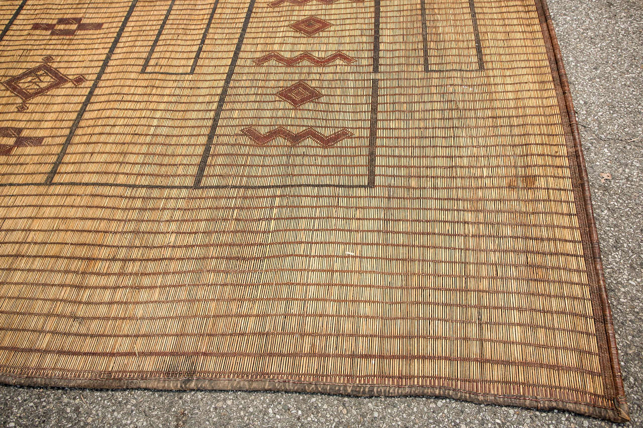 Vintage African Leather Tuareg Mat at 1stDibs