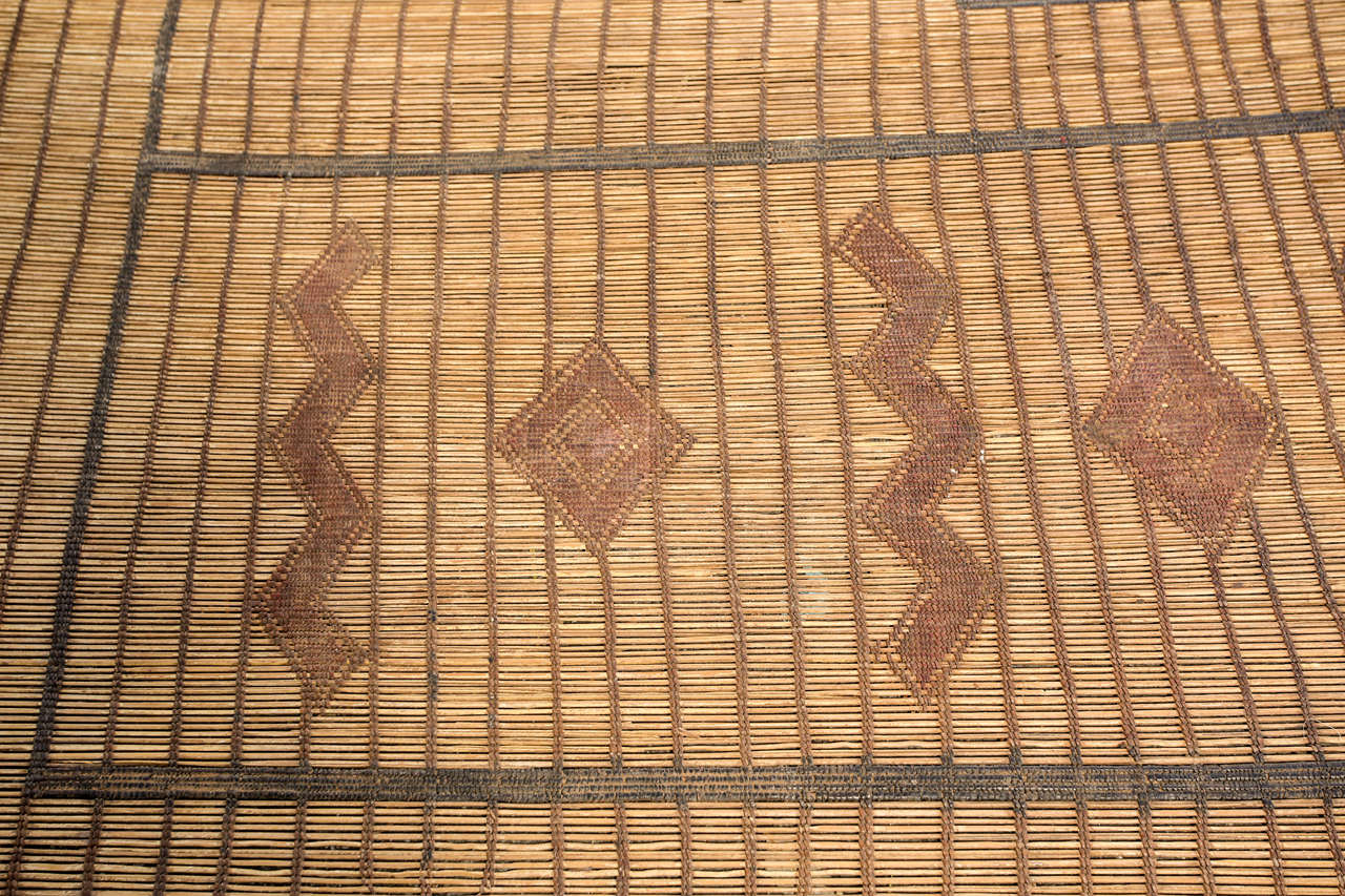 Vintage African Leather Tuareg Mat at 1stDibs