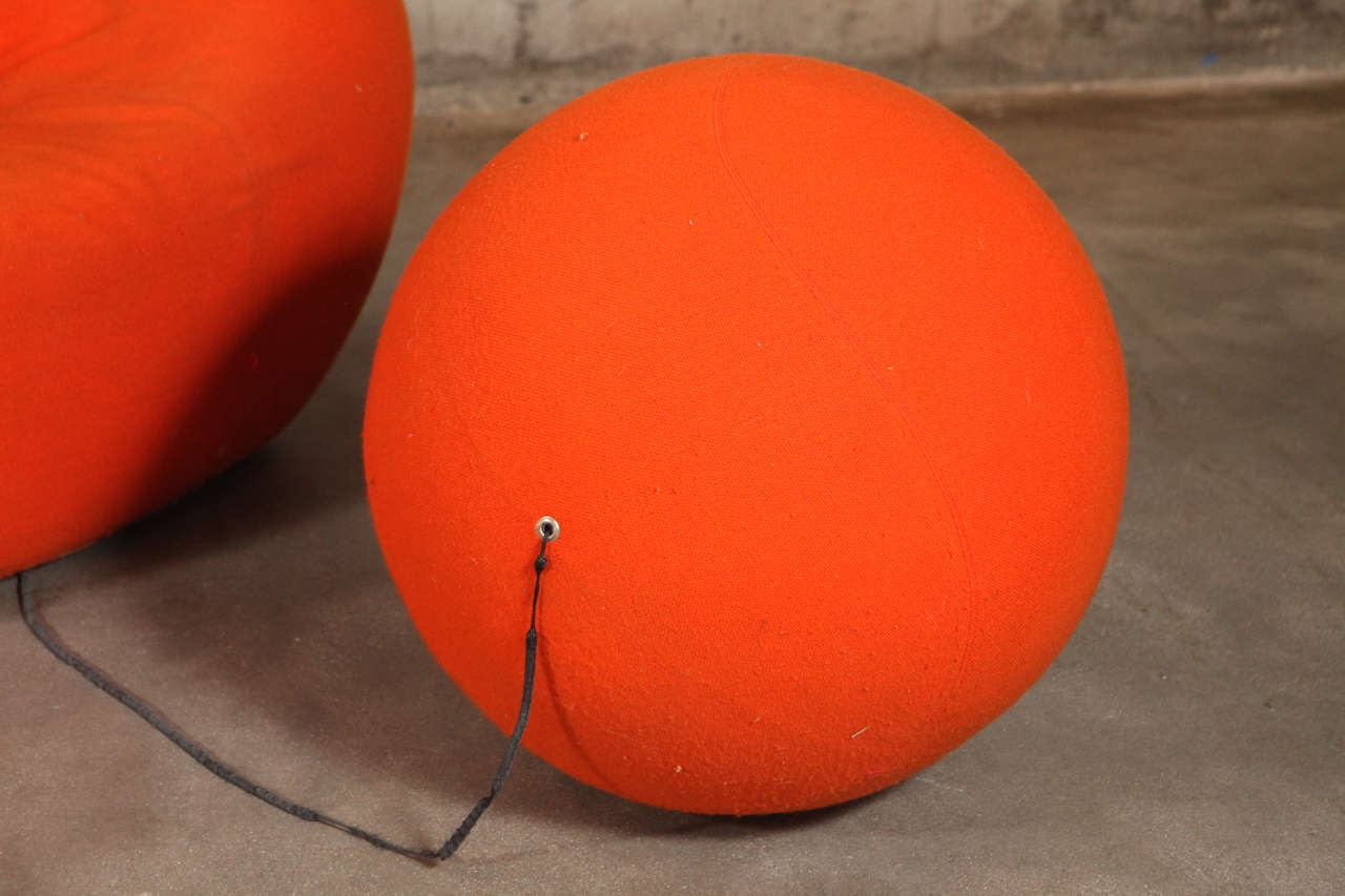 Gaetano Pesce UP5 Chair and UP6 Ottoman at 1stDibs | up5 chair for sale