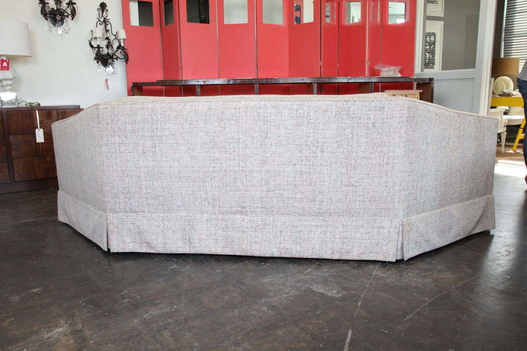 Mid-Century Modern Octagonal Sofa at 1stDibs