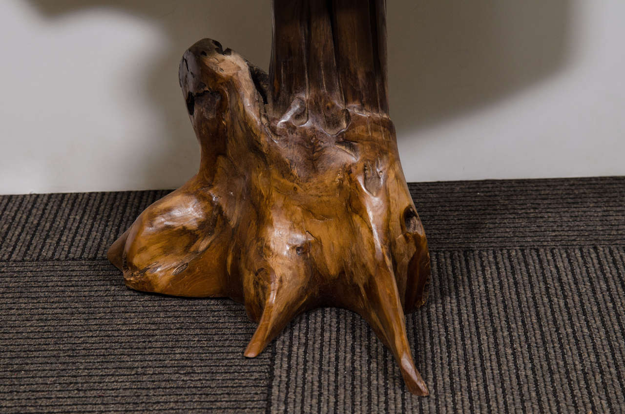 A Mid Century Live Edge Tree-Root Side Table at 1stDibs | tree root ...