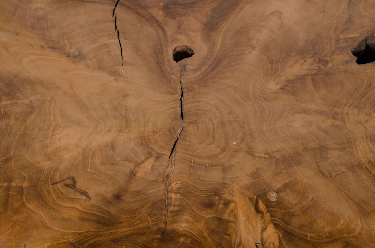 A Mid Century Live Edge Tree-Root Side Table at 1stDibs | tree root ...