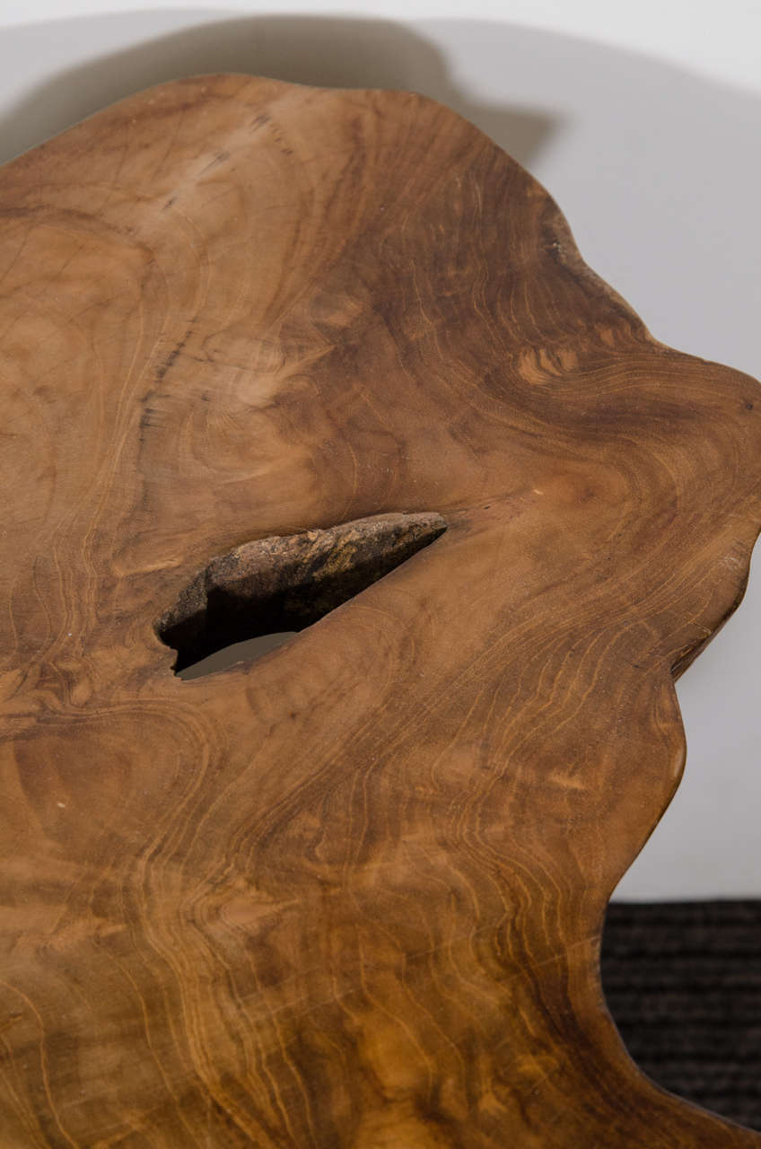 A Mid Century Live Edge Tree-Root Side Table at 1stDibs | tree root ...