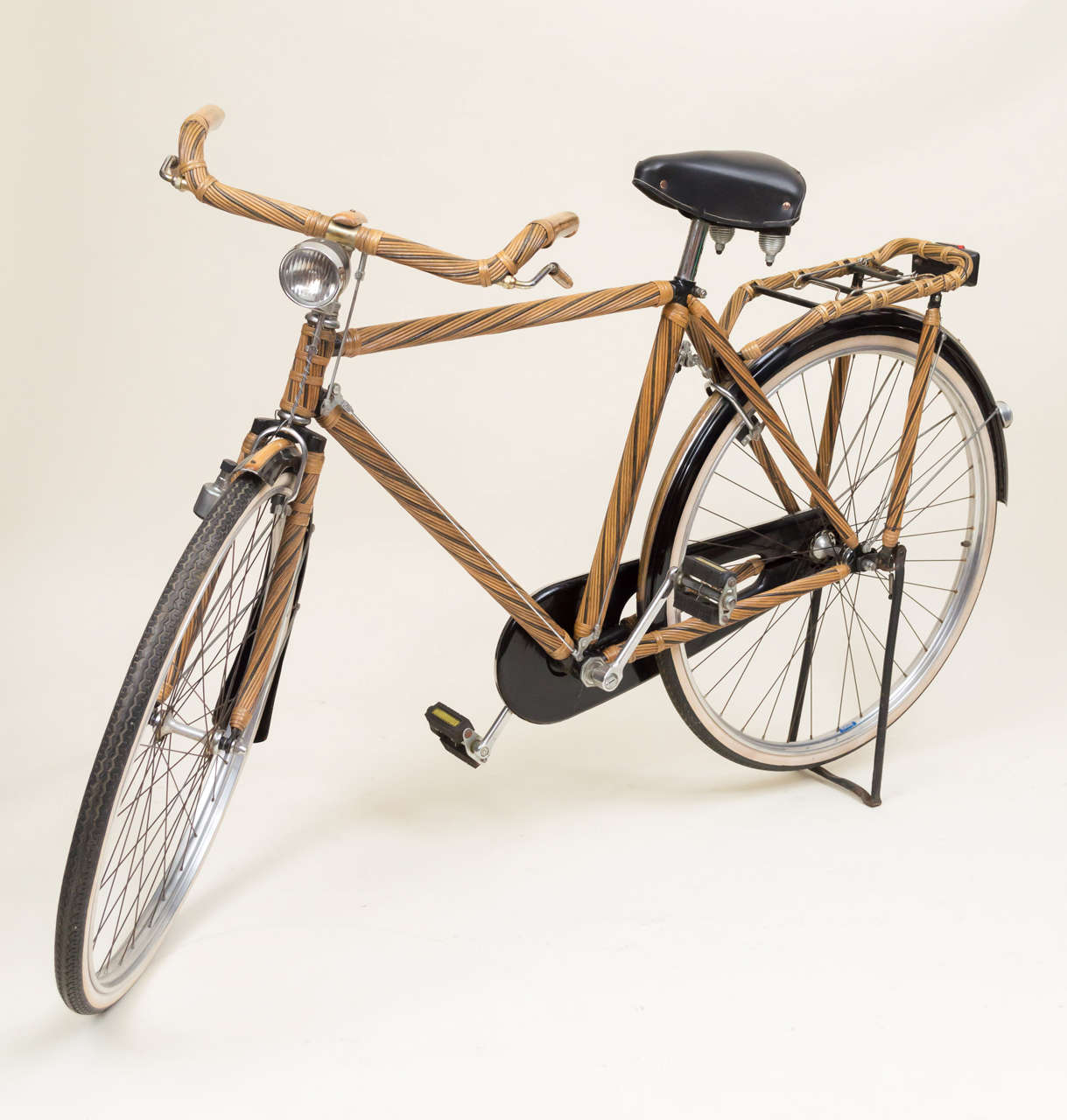 Continental Wicker Bicycle, circa 1960s For Sale at 1stDibs