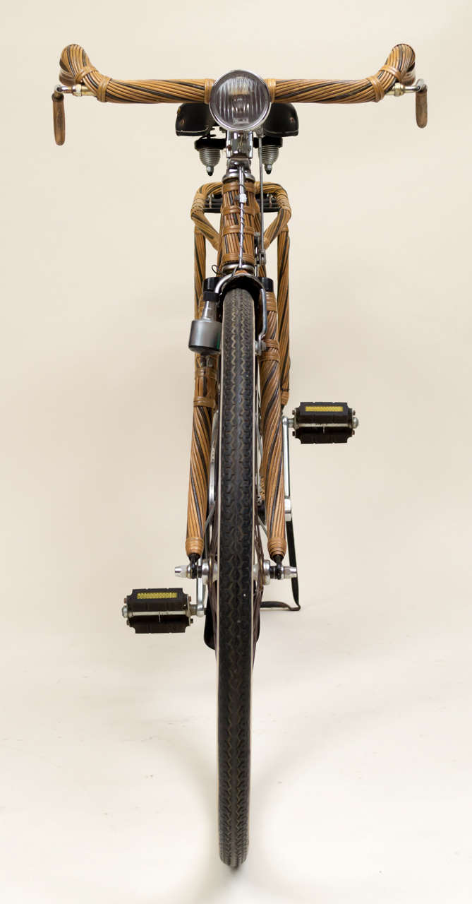 Continental Wicker Bicycle, circa 1960s For Sale at 1stDibs