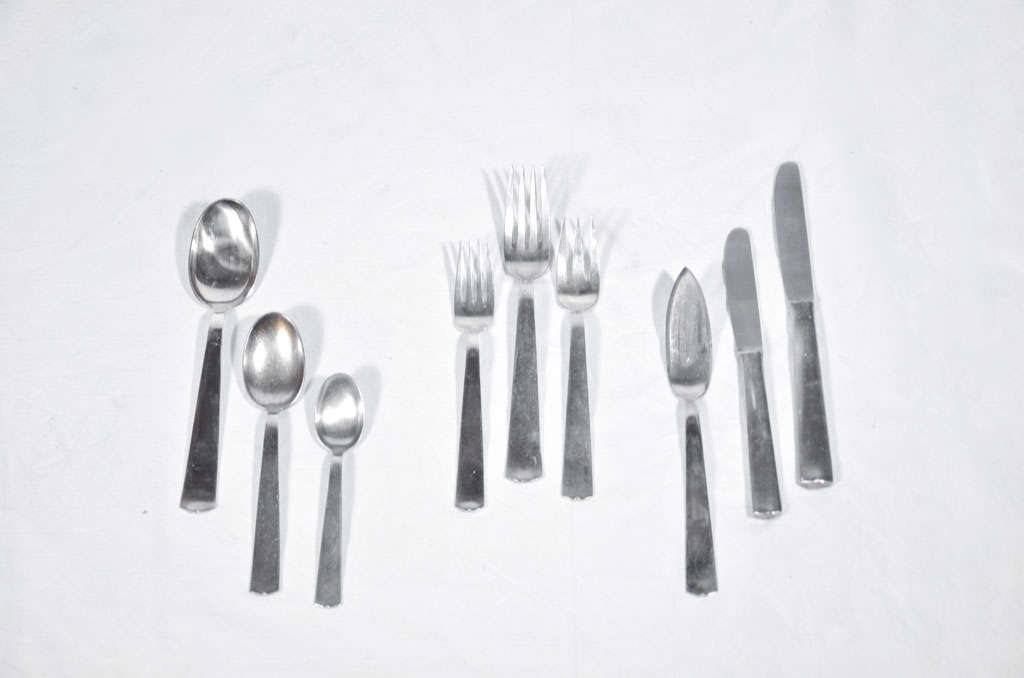 Gio Ponti Flatware Set For 6 (54 Pieces) For Sale at 1stDibs | gio ...