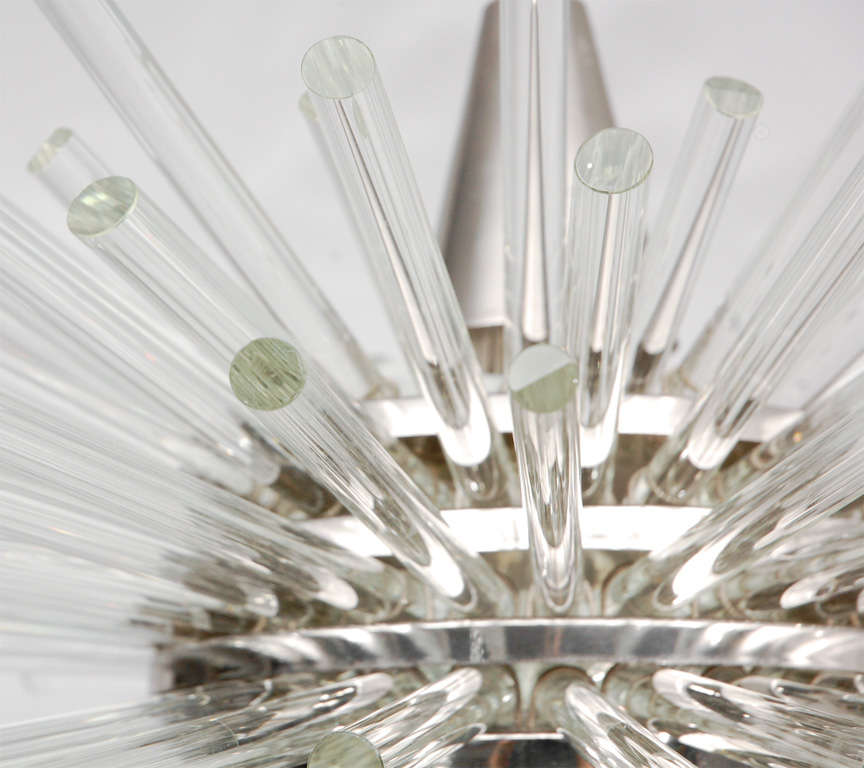 Crystal Sputnik Chandelier by Bakalowits at 1stDibs