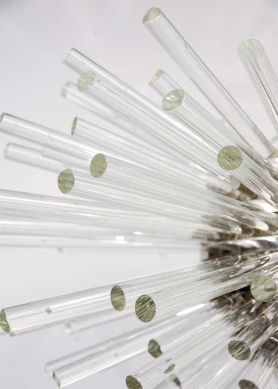 Crystal Sputnik Chandelier by Bakalowits at 1stDibs