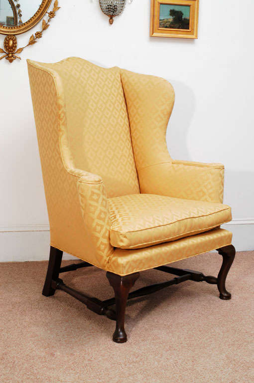Kittinger Colonial Williamsburg Wing Chair at 1stDibs | colonial ...