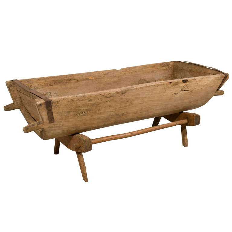 Large Grain Trough on stand at 1stDibs