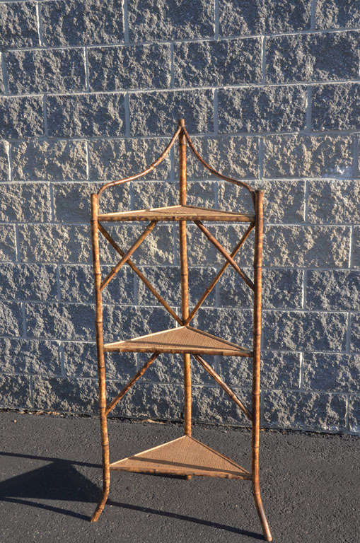 Corner Etagere at 1stdibs